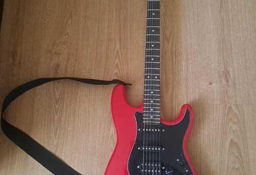 Электро гитара ashtone и комбик hartke