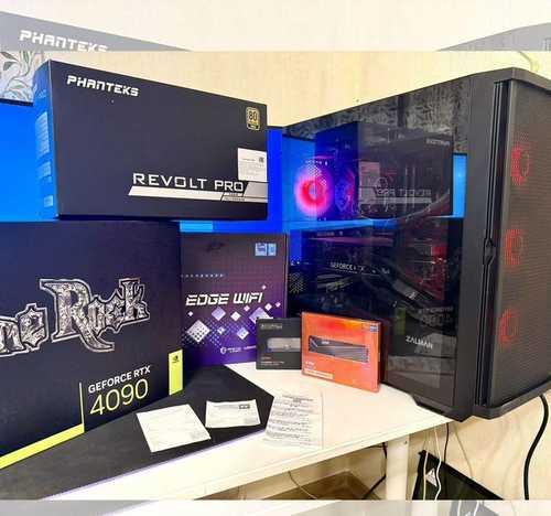 Игровой i9 12900k/RTX4090/32gb Ram/1TB