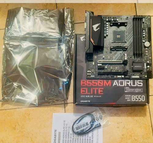 Gigabyte B550m aorus elite (Дефект)