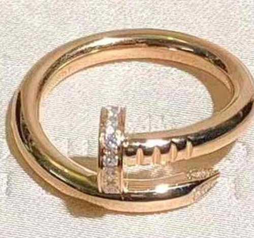 Кольцо Cartier Гвоздь золото 0,13ct