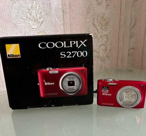 Фотоаппарат nikon coolpix s2700