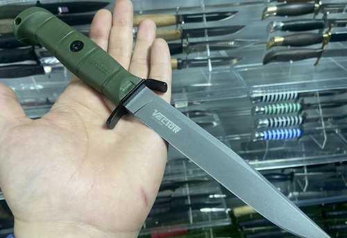 Нож Kizlyar SupremeVector 420HC TacWash Олива