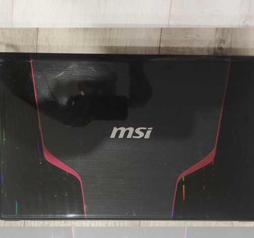 Игровой ноутбук msi 17.3