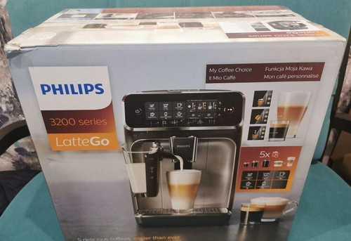 Кофемашина автомат Philips LatteGo EP3246/70 Новая