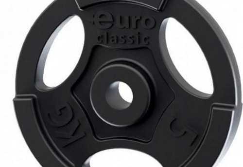 Диск чугунный Euro Classic окрашенный d-51 5 кг