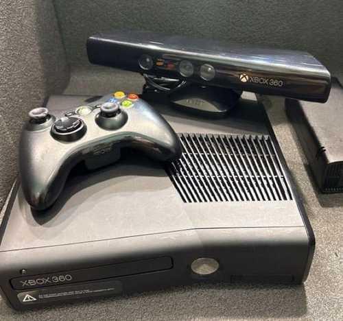 Xbox 360 Slim 250gb прошитая   kinect