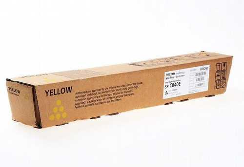 Картридж Ricoh SP C840E Yellow желтый оригинальный