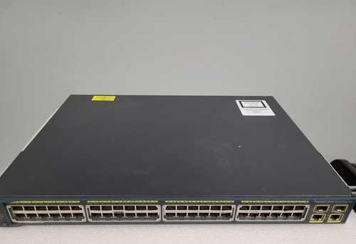 Коммутатор Cisco Catalyst WS-C2960-48PST-L 48 poe