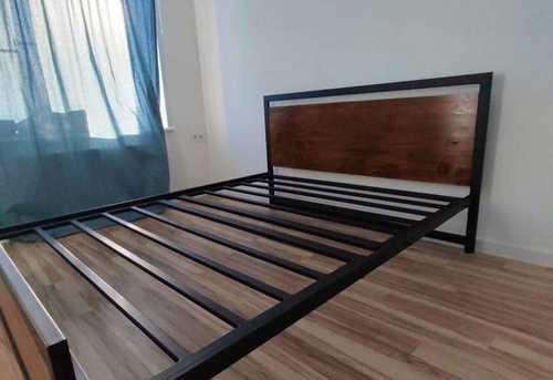 Кровать в стиле лофт, металлическая кровать