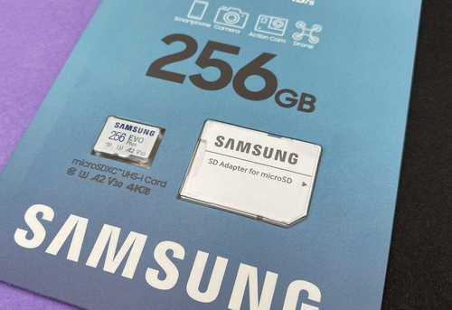 Карта памяти micro sd 256 gb Samsung оригинал