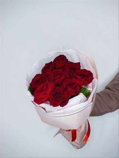 Цветы букеты с доставкой красные розы