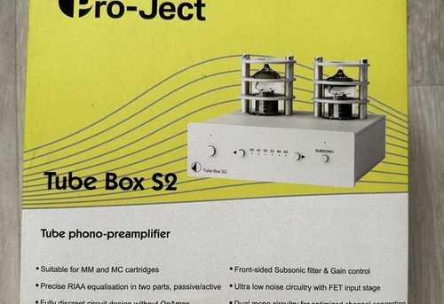 Ламповый фонокорректор Pro Ject Tube box S2