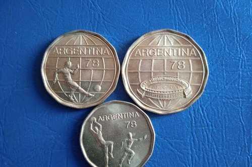 Аргентина набор монет чм по футболу Аргентина-1978