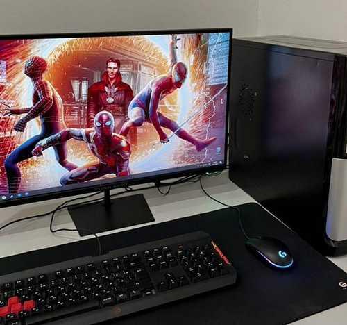 Игровой пк i3/RX 470 4GB/озу 8гб/SSD256/HDD500