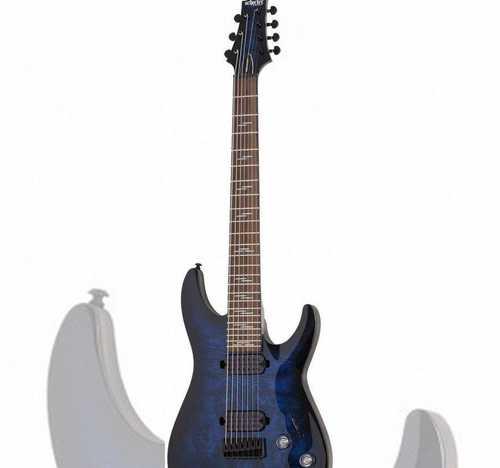 Электрогитара Schecter omen elite-7 stbb