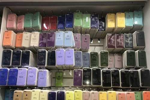 Чехлы на iPhone 8 Plus силикон кейсы разные