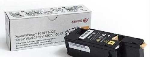 Картридж Xerox 106R02762 желтый (1000стр.) для Xer