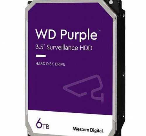 Жесткий диск wd purple 6tb