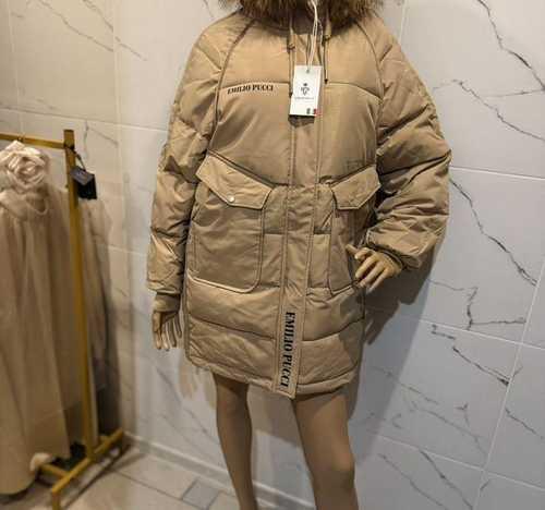 Emilio pucci пуховик italiano