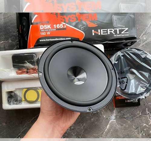 Динамики 16,5 см компонентные Hertz DSK 165.3 160W