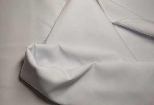 Ткань костюмная белая