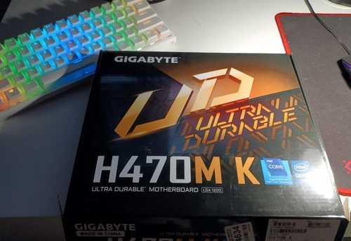 Материнская плата gigabyte H470M K LGA 1200