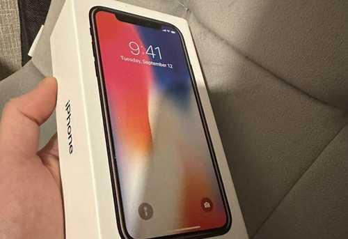 iPhone X 64gb новый восстановленный