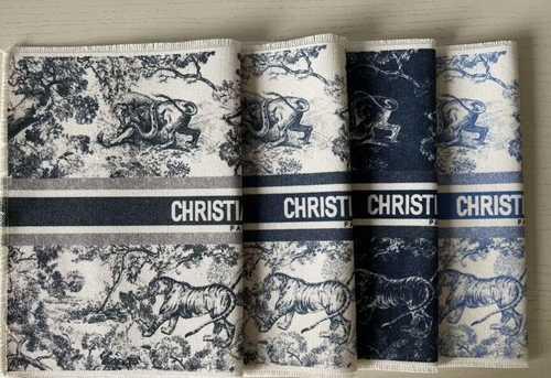 Льняные салфетки на стол "Christian Dior"
