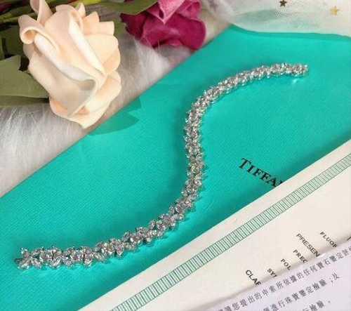 Браслет tiffany & co vgold белый