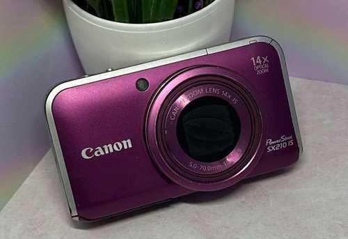Фотоаппарат Canon PowerShot SX210is