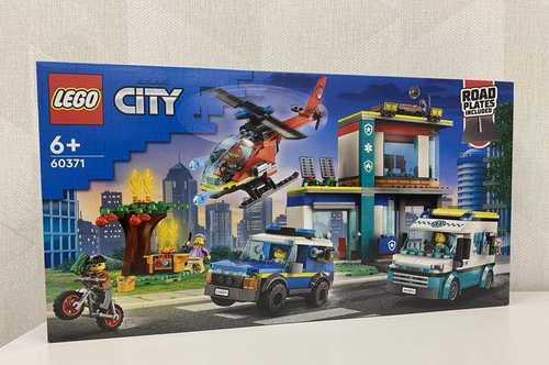 Lego City Штаб аварийных транспортов 60371