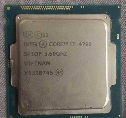 Intel core i7 4790