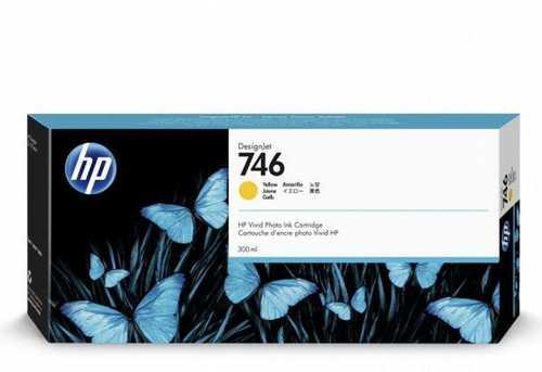 Картридж HP P2V79A желтый, № 746 оригинальный