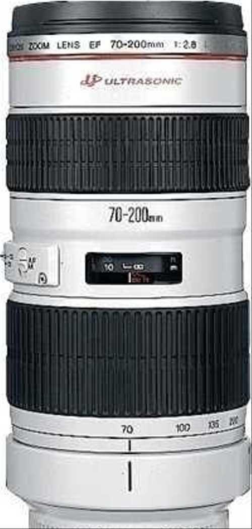 Новые Фотообъектив Canon EF 70-200mm f/2.8L USM