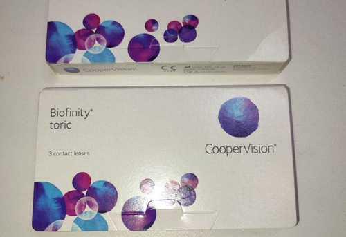 Линзы biofinity toric