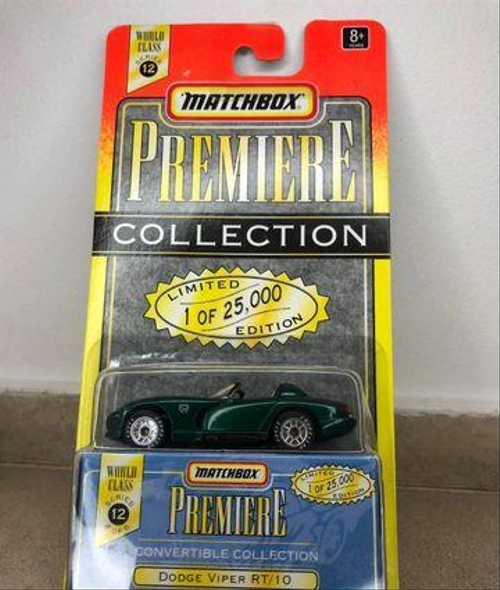 Matchbox premiere collection viper