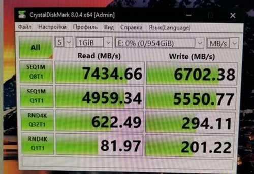 SSD 4Tb PciEx 4.0 TLC