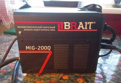 Инвертор сварочный Brait MIG-200Q