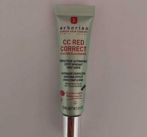 Erborian cc red correct 15 мл