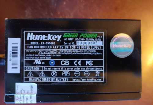 Блок питания Huntkey LW-6500HG 500W 20+4 pin 4+4pi