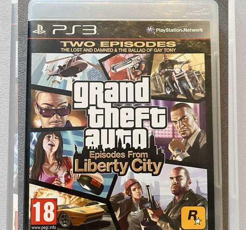 GTA: Episodes from Liberty City PS3