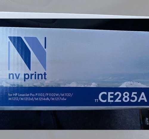 Картридж NV Print CE285A новый