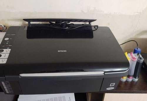 Мфу принтер Epson cx4300(рабочий)