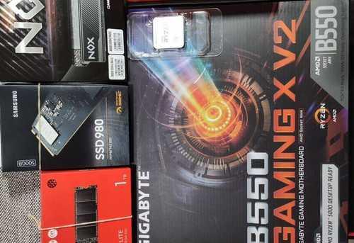 Комплекты AM4: Ryzen 7 5700X + B550 Gaming X v2