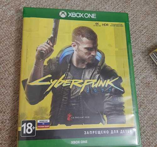 Cyberpunk 2077 Xbox one диск