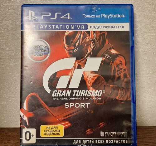 Grand turismo sport ps4