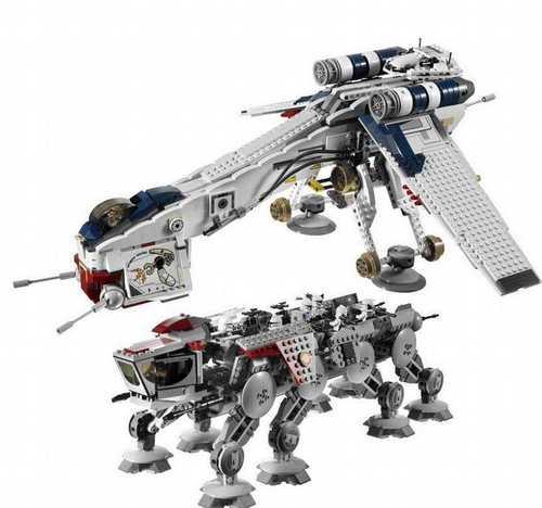 Lego Star Wars 10195 Republic Dropship with AT-OT