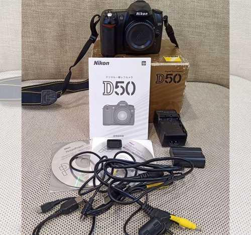 Nikon d50 body пробег 14500