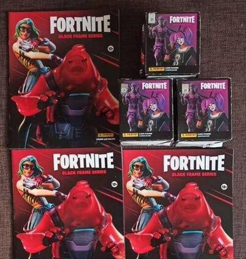 Альбомы и наклейки Panini Панини Fortnite 2