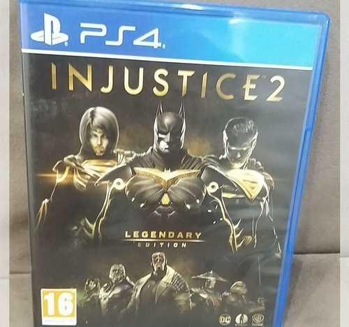 Injustice 2 ps4 диск